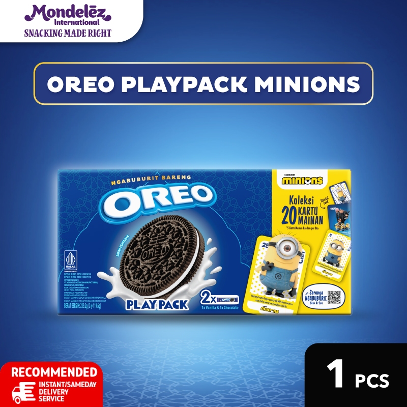 Jual [GIFT] Oreo Playpack Minion (2 x 119.6g) - [Special Edition ...