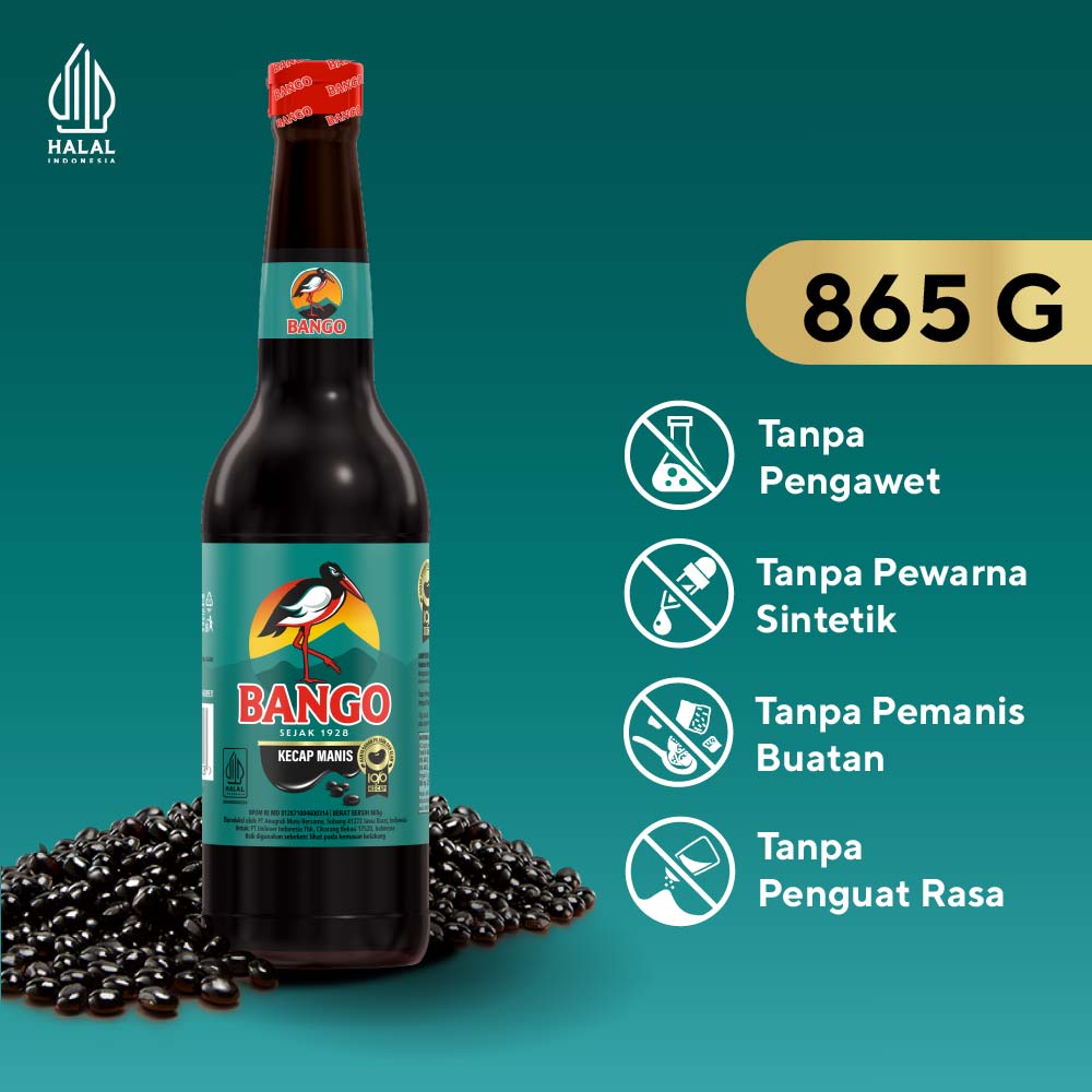 Jual Bango Kecap Manis Botol 865G | Shopee Indonesia