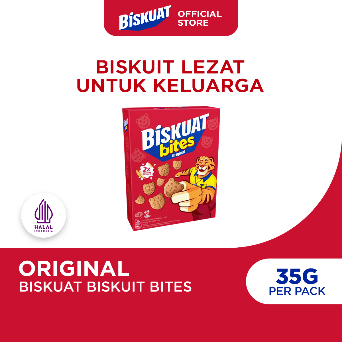 Jual Biskuat Bites Original 35g | Shopee Indonesia