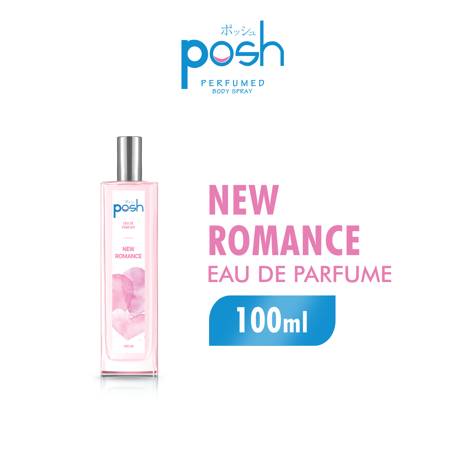 Jual Posh Girls Eau de Parfum New Romance Wanita EDP 100 ml | Shopee ...