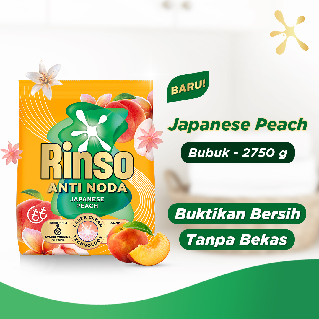 Jual Rinso SensiFresh Detergent Bubuk Deterjen Wangi Segar 48 Jam ...