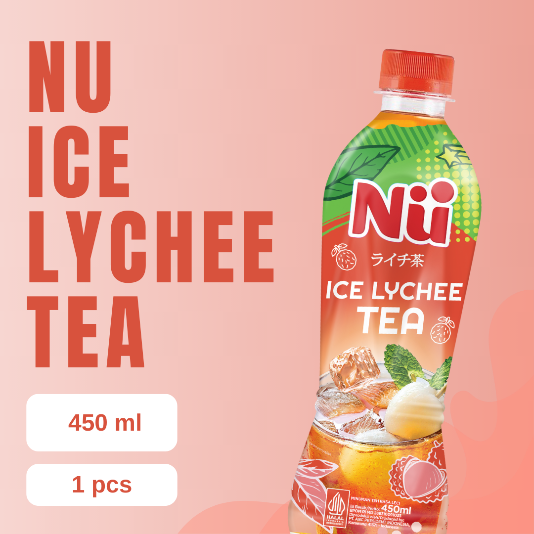 Jual Nu Ice Lychee Tea 450ML | Shopee Indonesia