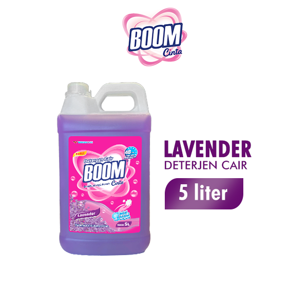 Jual Boom Cinta Deterjen Cair Lavender 5 Liter | Shopee Indonesia