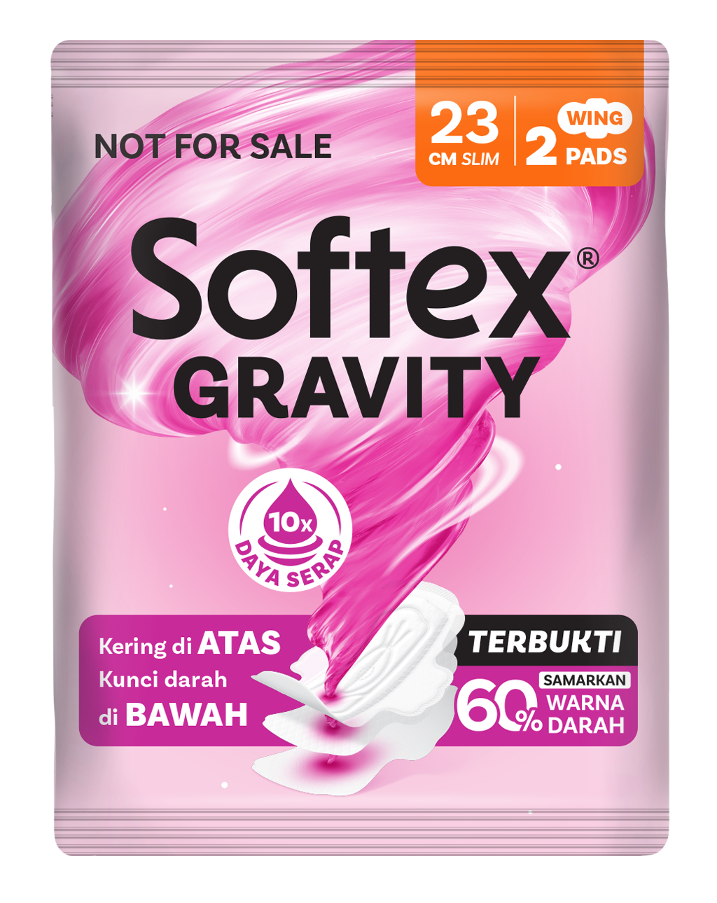Jual [GIFT] Softex Gravity 23cm wing 2s (Sample SCN) | Shopee Indonesia