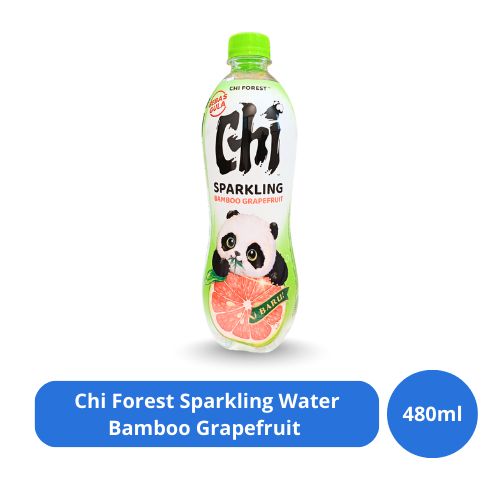Jual Chi Forest Sparkling Water Bamboo Grapefruit 480ml | Shopee Indonesia