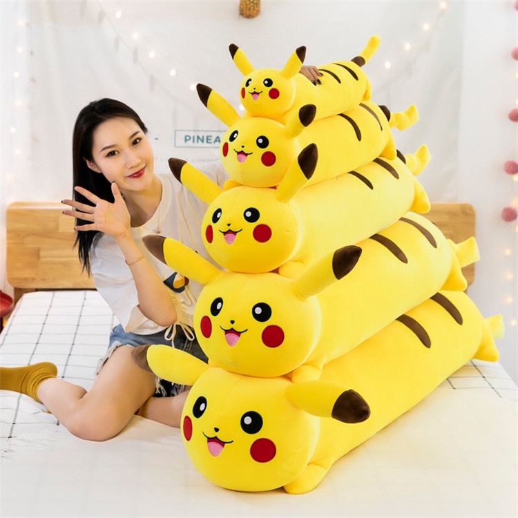 Jual Guling Boneka Pikachu Kartun Pokemon Plush Doll Toys Bahan Halus Hadiah Ulang Tahun Anak ...
