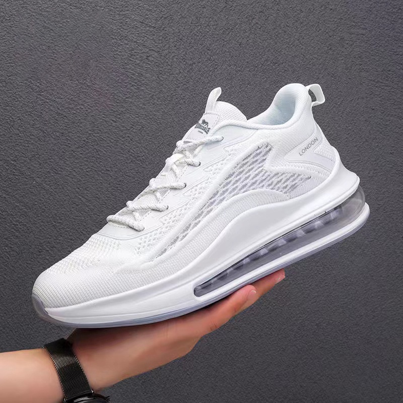 Jual SEPATU OLAHRAGA PRIA PUTIH HITAM ORIGINAL SEPATU RUNNING LARI ...