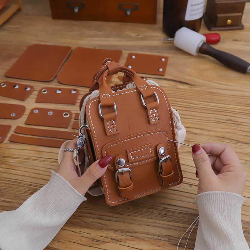 Jual Tas Kurir DIY Tas Buatan Tangan Tas Selempang Antik Hadiah Buatan ...