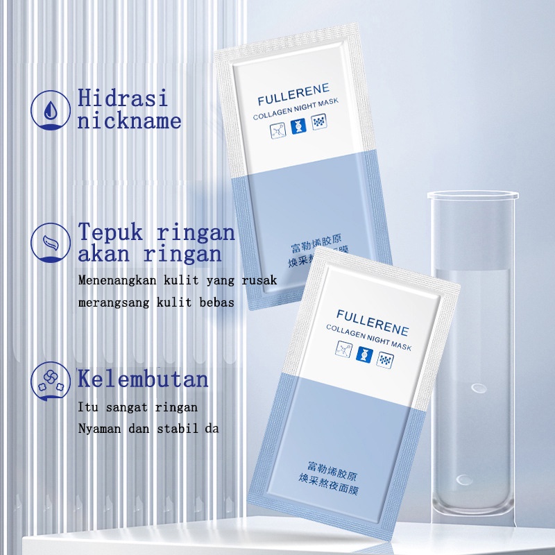 Jual Masker Asam Hyaluronic Hydrating Moisturizing Mask Whitening ...