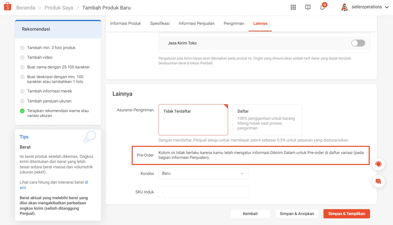 Produk Pre-Order | Pusat Edukasi Penjual Shopee Indonesia