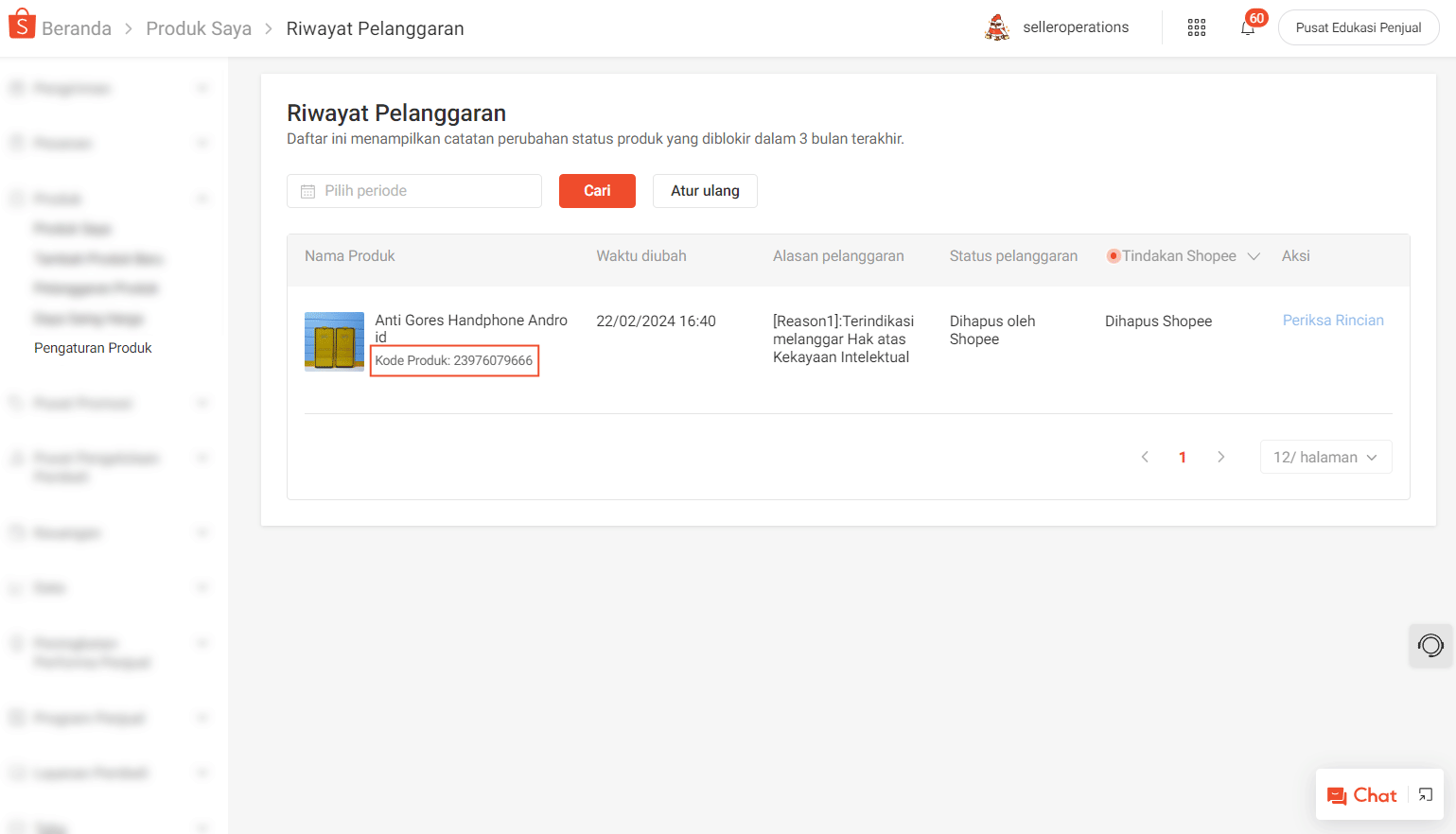 Pelanggaran Produk | ID Pusat Edukasi Penjual [Shopee]