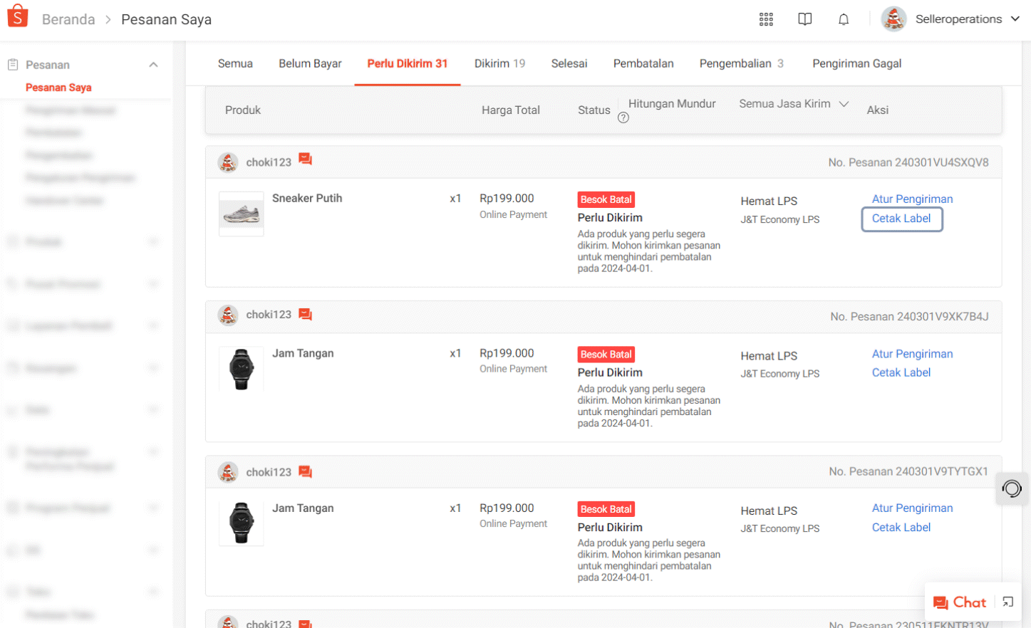 Cara Cetak Resi Shopee | Pusat Edukasi Penjual Shopee Indonesia