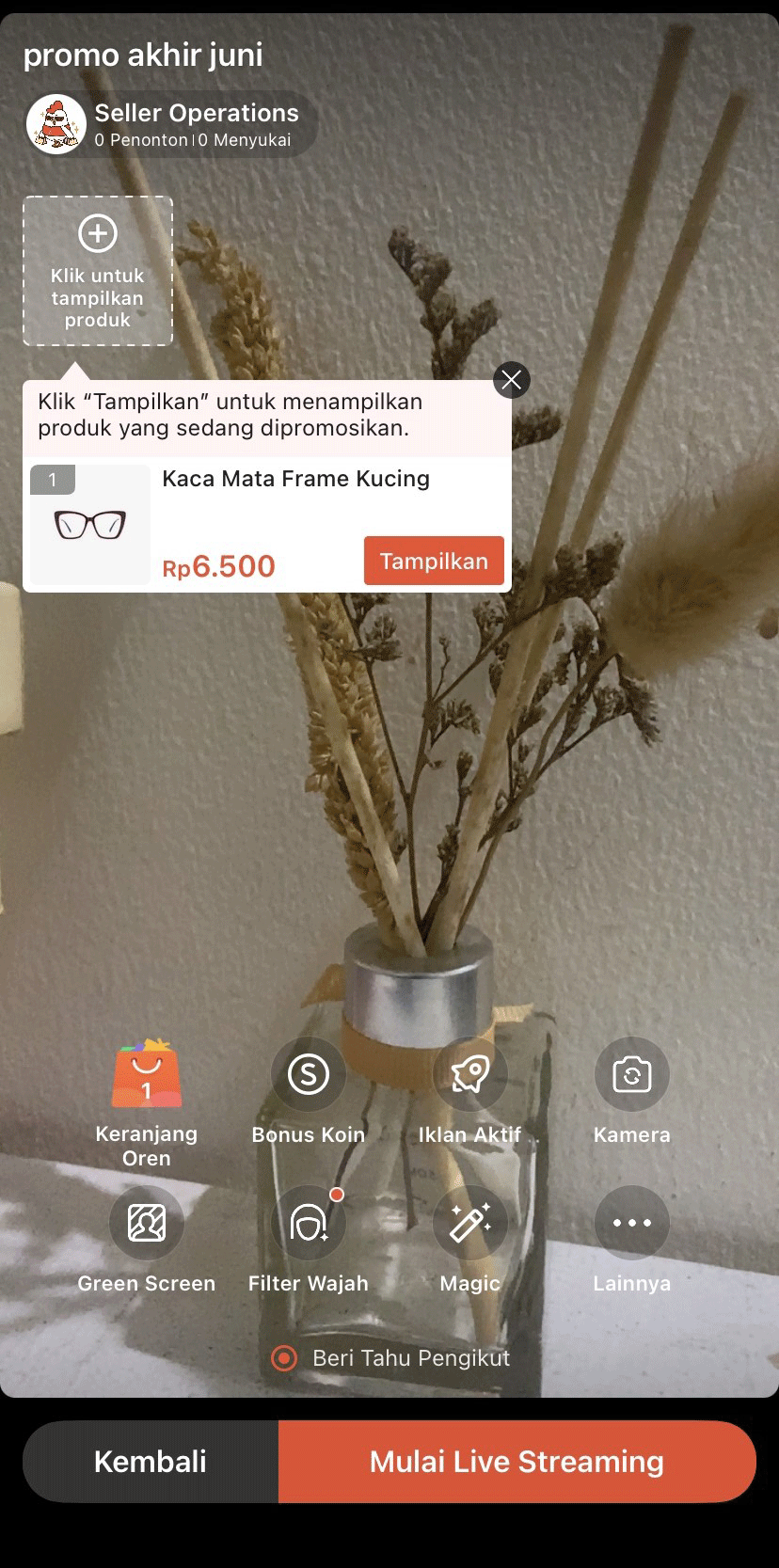Mempercantik Live Streaming | Pusat Edukasi Penjual [Shopee]