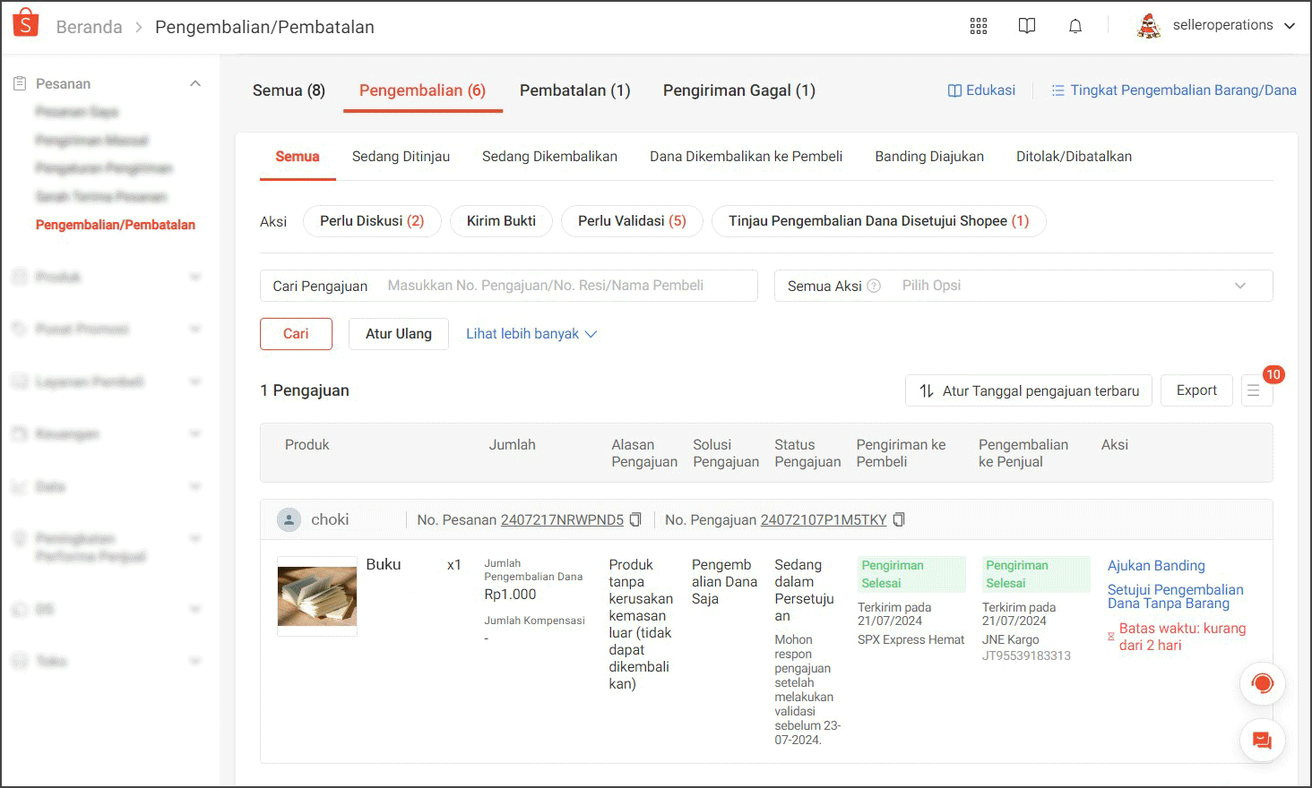 Banding Pengembalian Barang/Dana di Shopee | Pusat Edukasi Penjual Shopee Indonesia