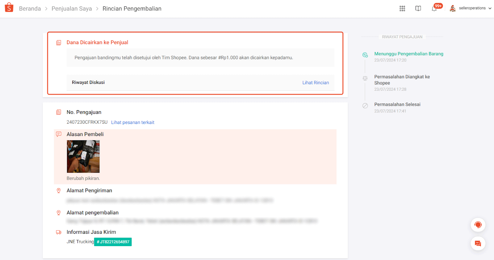 Banding Pengembalian Barang/Dana di Shopee | Pusat Edukasi Penjual Shopee Indonesia