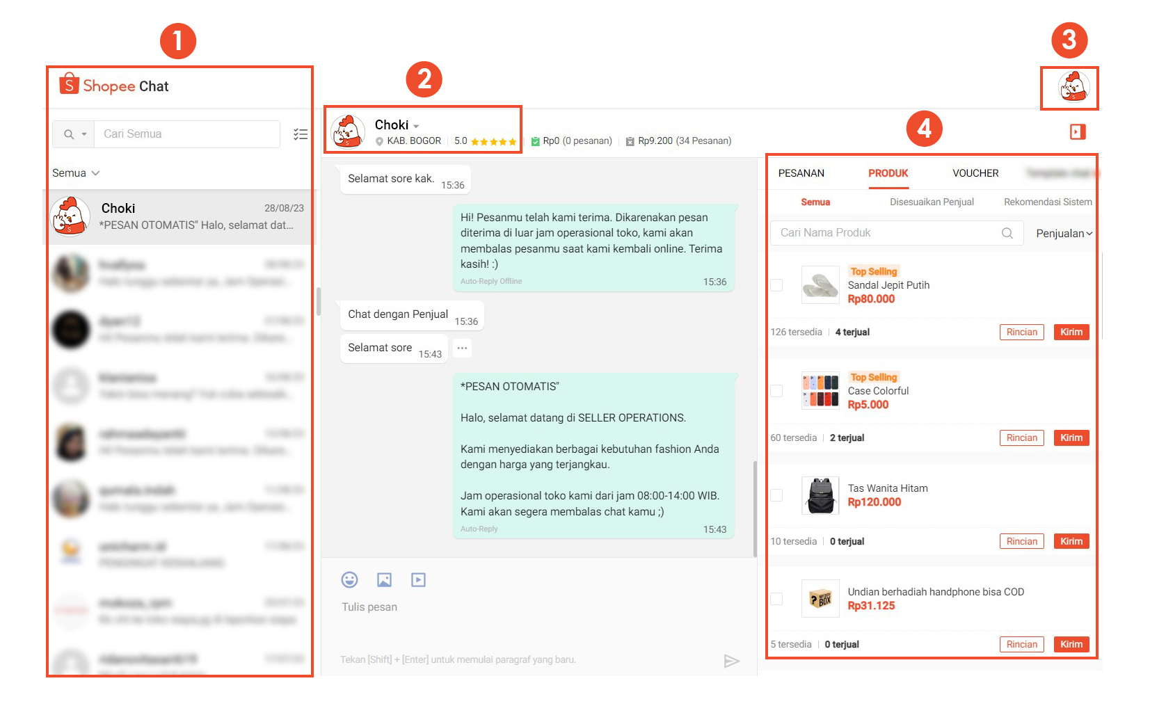 Menggunakan Portal Fitur Chat Penjual | ID Pusat Edukasi Penjual [Shopee]