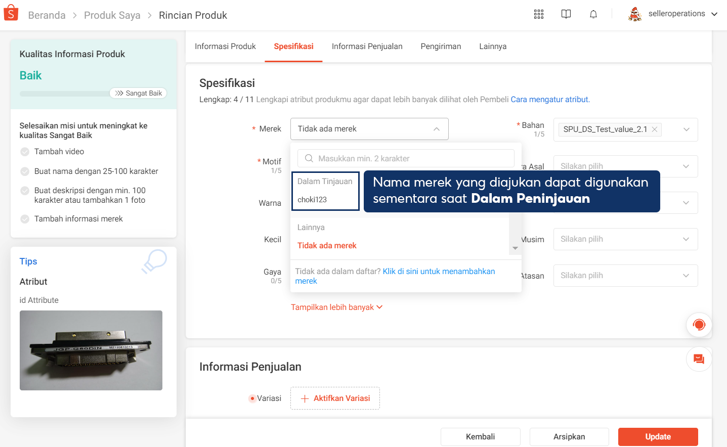 Menambahkan Merek Produk Anda ke Database Shopee | Pusat Edukasi Penjual Shopee Indonesia