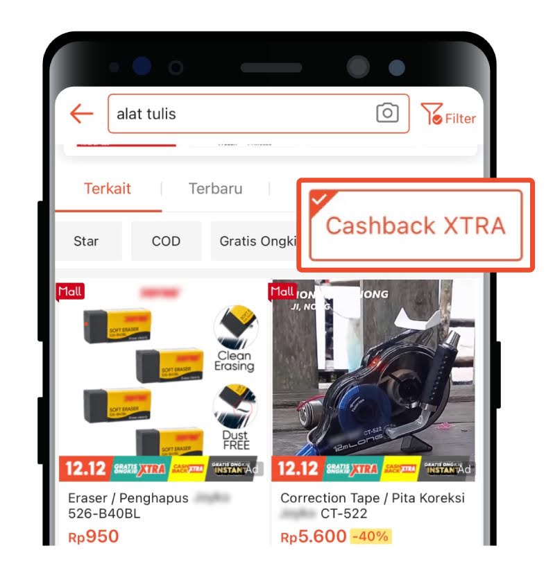 Program Cashback XTRA | Pusat Edukasi Penjual Shopee Indonesia