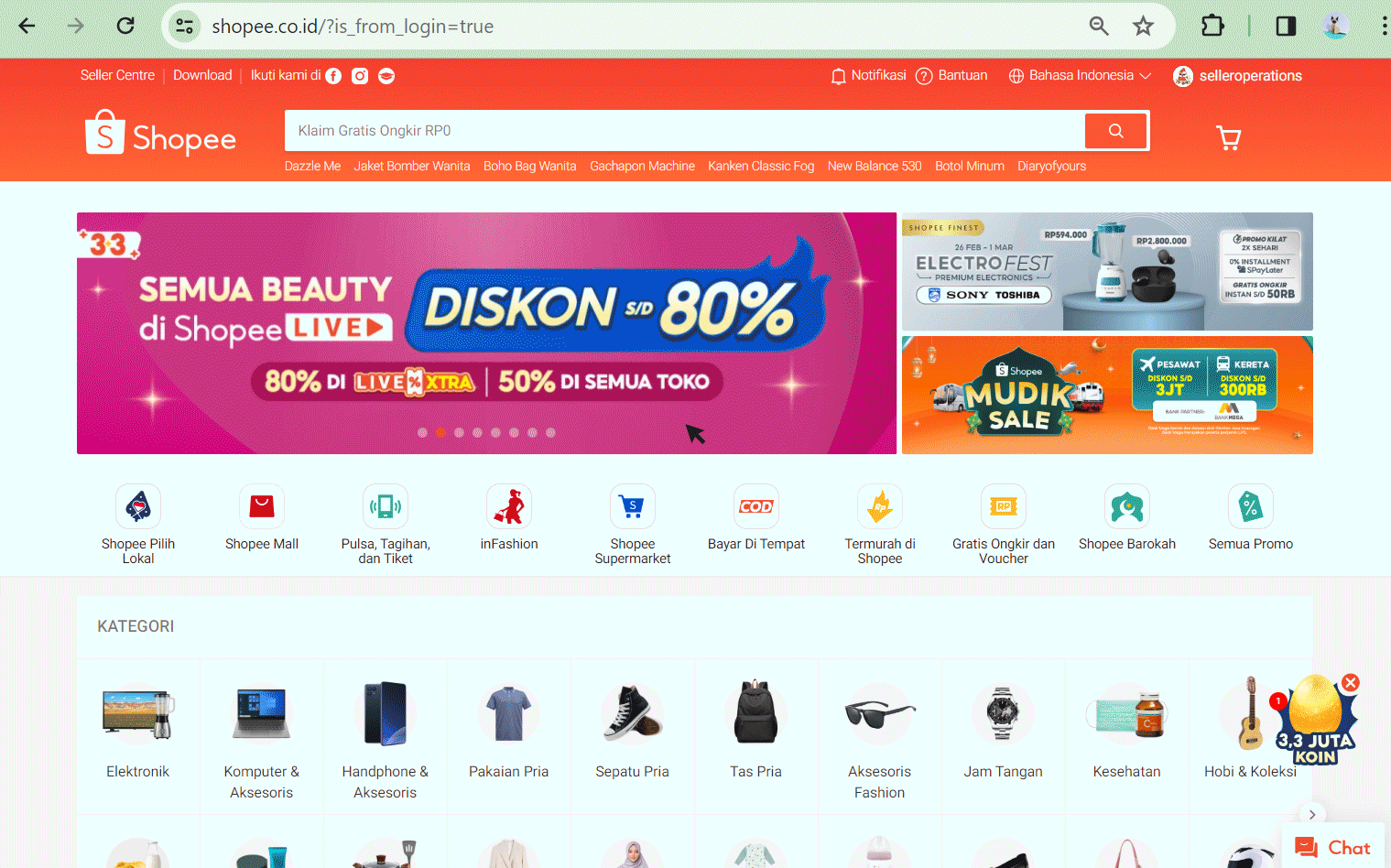 Nama toko dan username | ID Pusat Edukasi Penjual [Shopee]