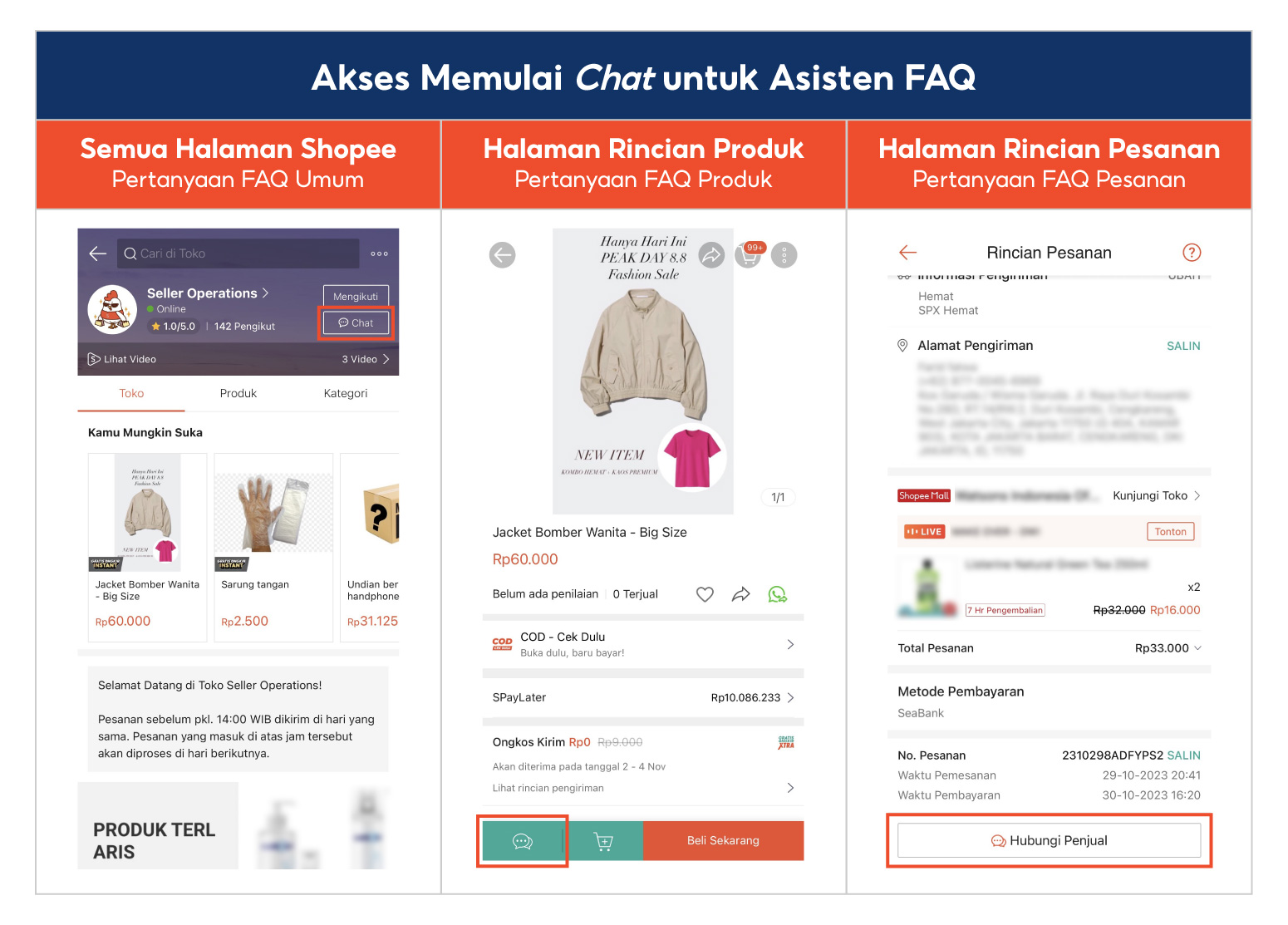 Tentang Asisten FAQ | ID Pusat Edukasi Penjual [Shopee]