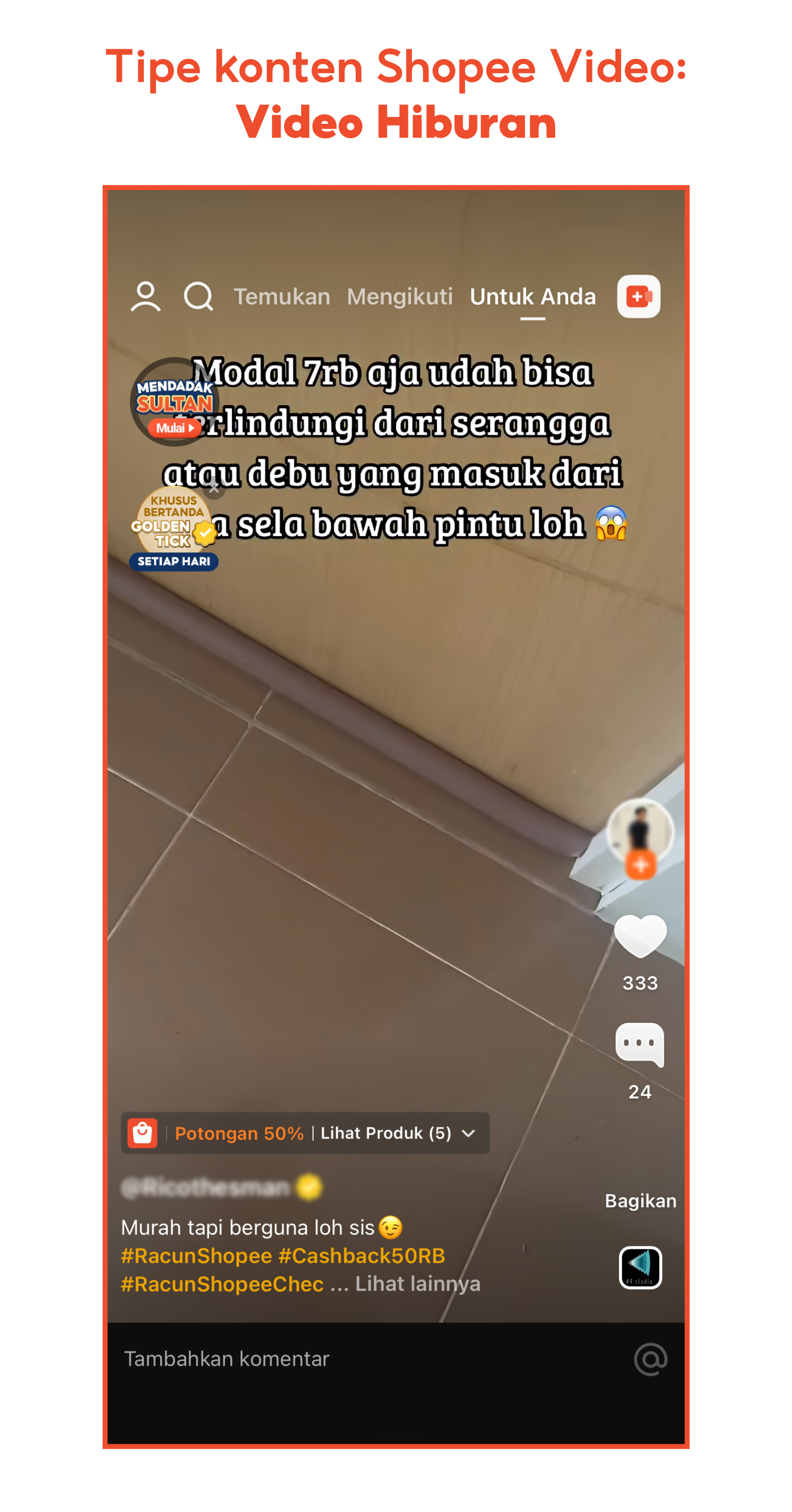 Tips Memaksimalkan Shopee Video | Pusat Edukasi Penjual Shopee Indonesia