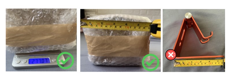 Bagaimana cara mengukur berat dan ukuran paket saya secara akurat ...