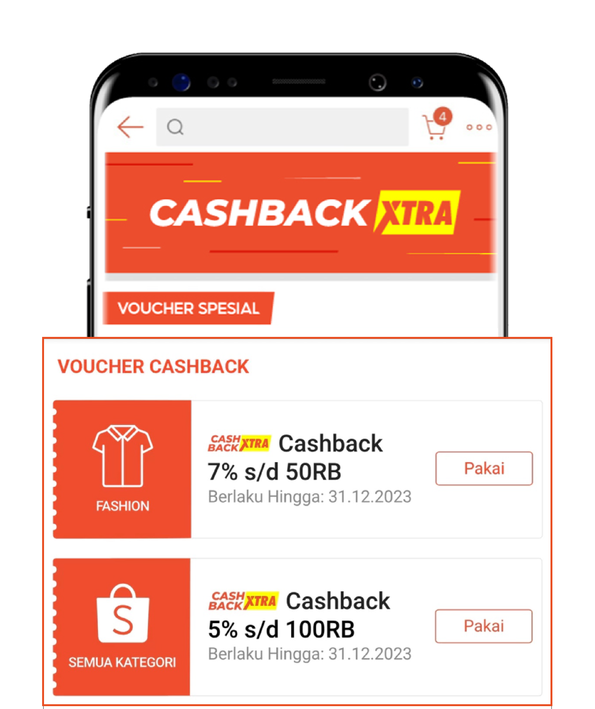 Program Cashback XTRA | Pusat Edukasi Penjual Shopee Indonesia