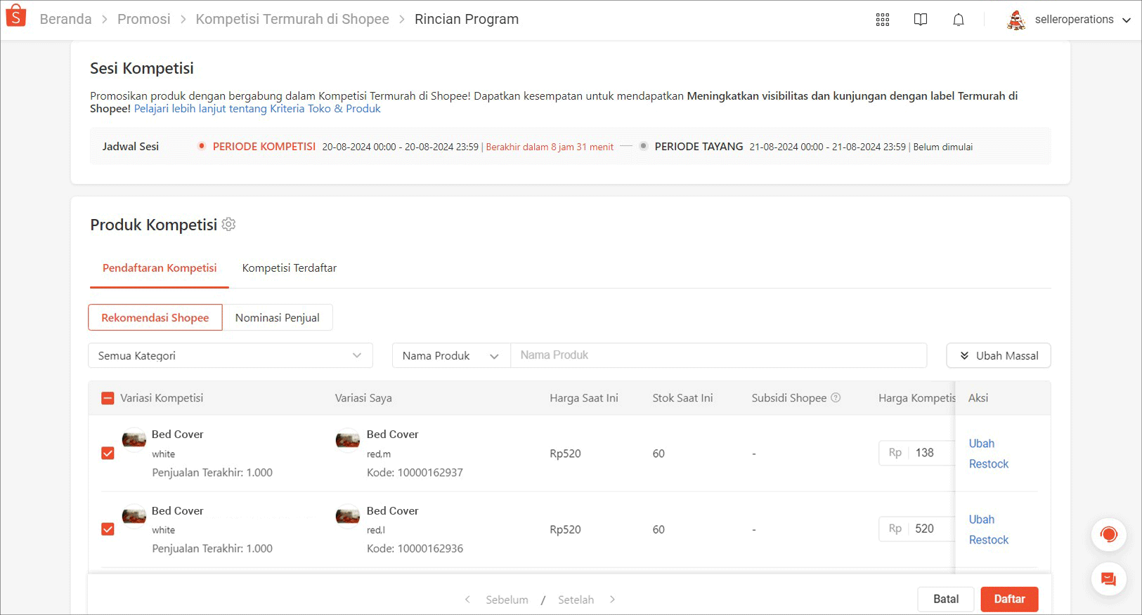 Program Kompetisi Termurah di Shopee | Pusat Edukasi Penjual Shopee ...