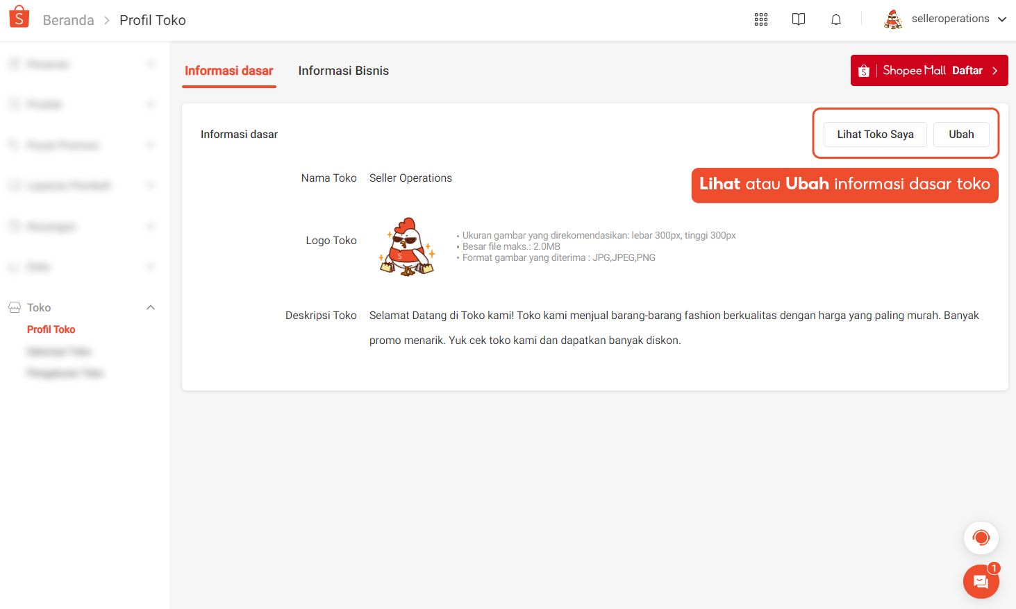 Apa itu Profil Toko? | Pusat Edukasi Penjual [Shopee]