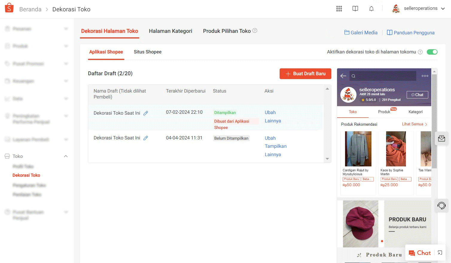 Tentang Dekorasi Toko | Pusat Edukasi Penjual Shopee Indonesia