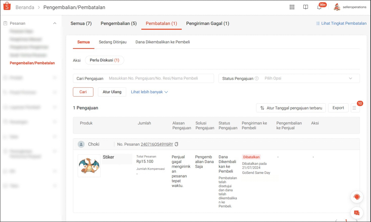Melihat Alasan Pembatalan Pesanan | ID Pusat Edukasi Penjual [Shopee]