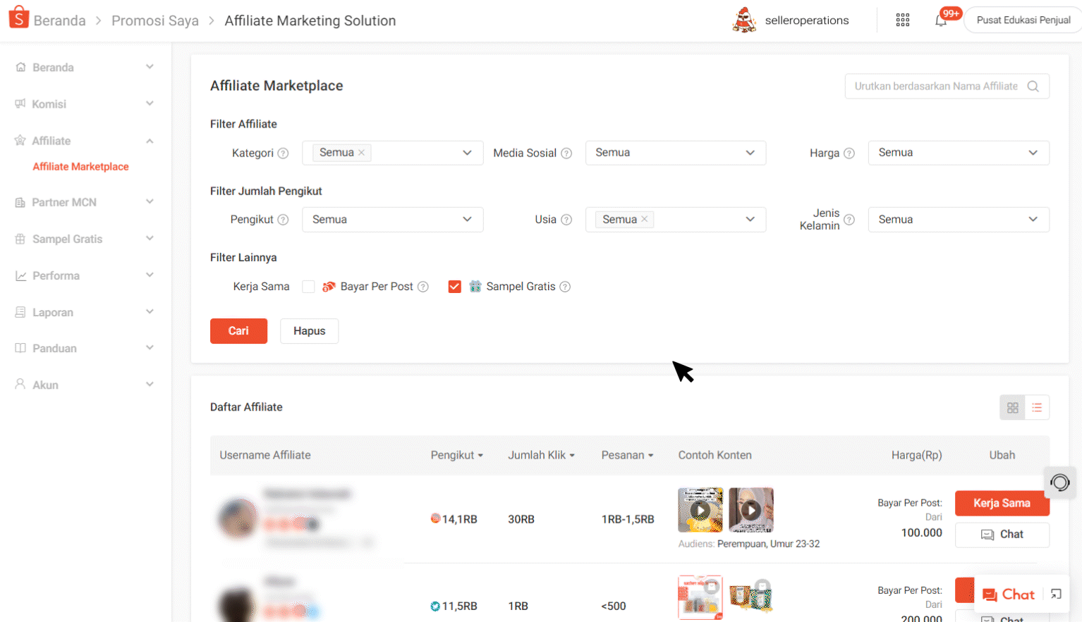 FAQ Affiliate Marketing Solution | Pusat Edukasi Penjual Shopee Indonesia