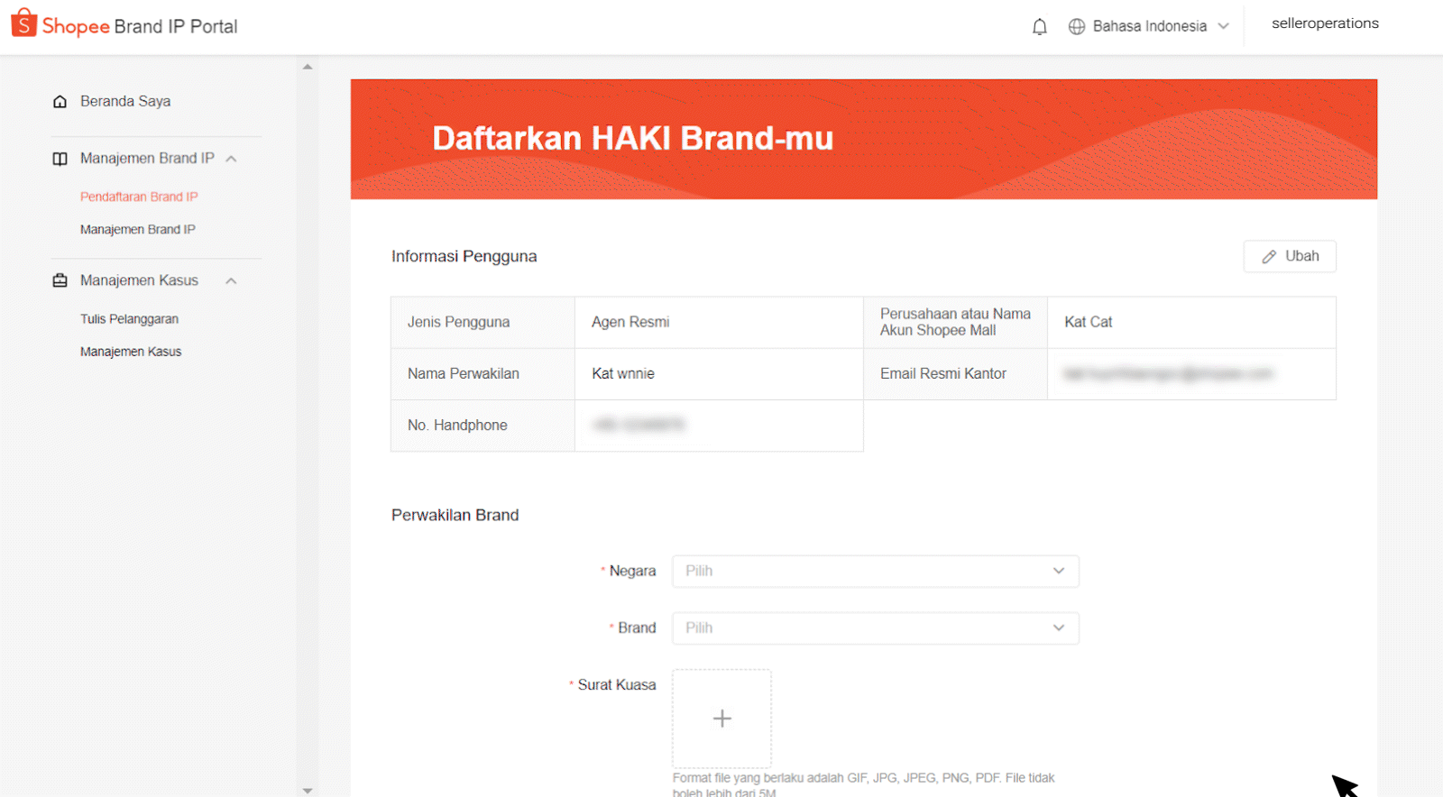 Shopee Brand IP Portal | Pusat Edukasi Penjual Shopee Indonesia