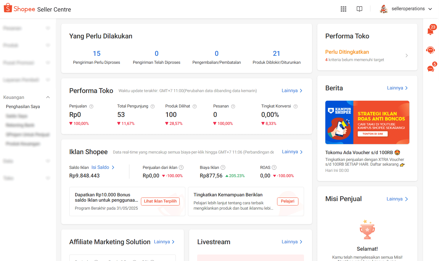 FAQ Affiliate Marketing Solution | Pusat Edukasi Penjual Shopee Indonesia