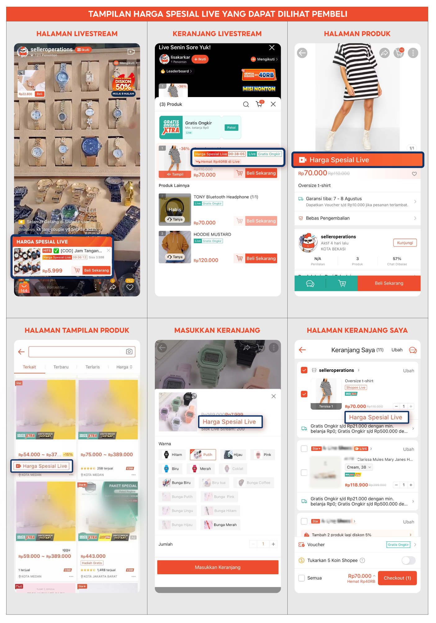 Fitur Harga Spesial Live | Pusat Edukasi Penjual Shopee Indonesia