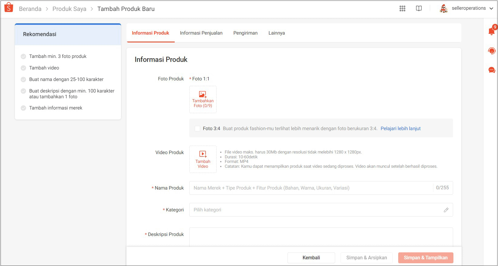 Meng-upload Daftar Produk | Pusat Edukasi Penjual Shopee Indonesia