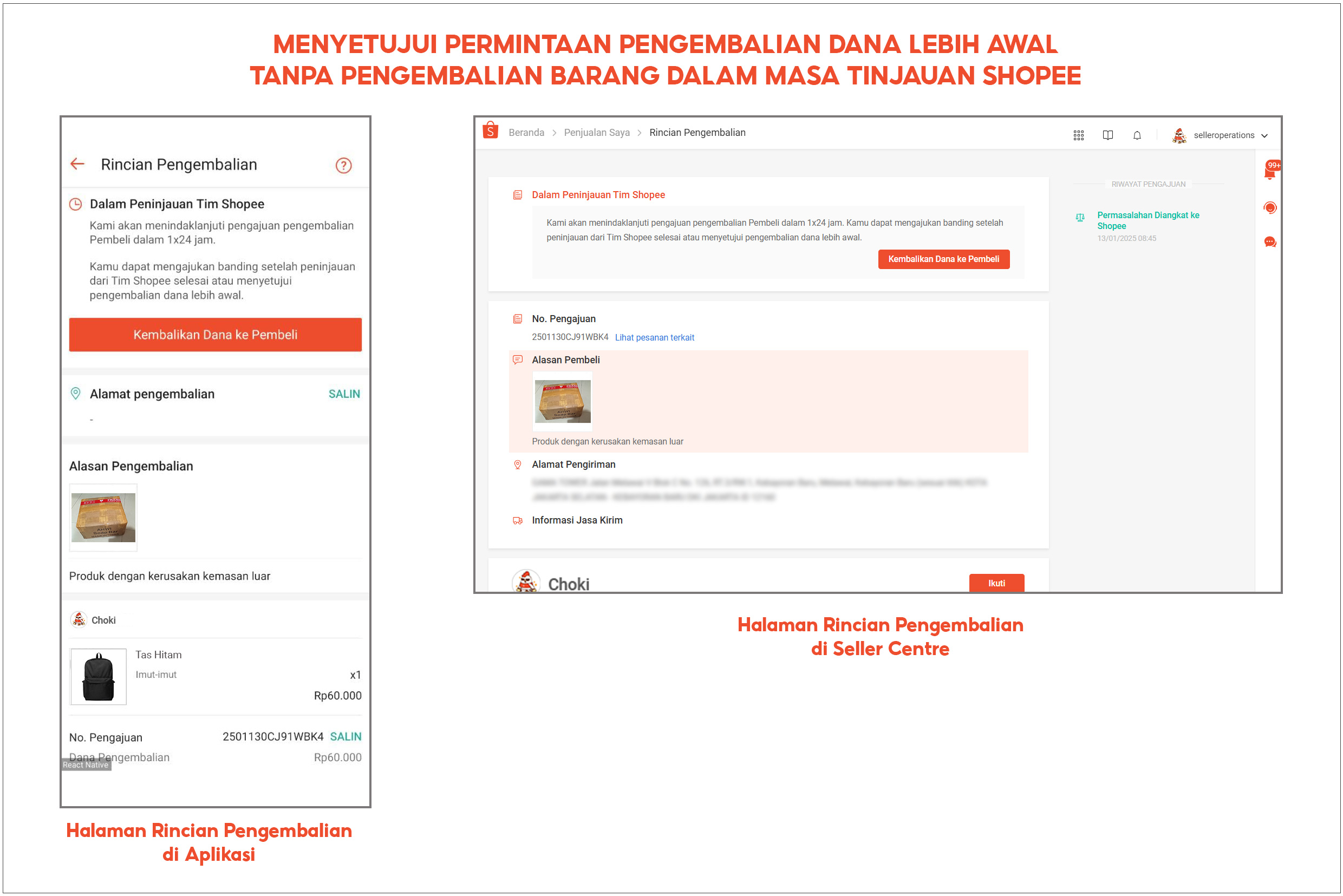 Merespons Pengajuan Pengembalian Barang/Dana | Pusat Edukasi Penjual Shopee Indonesia