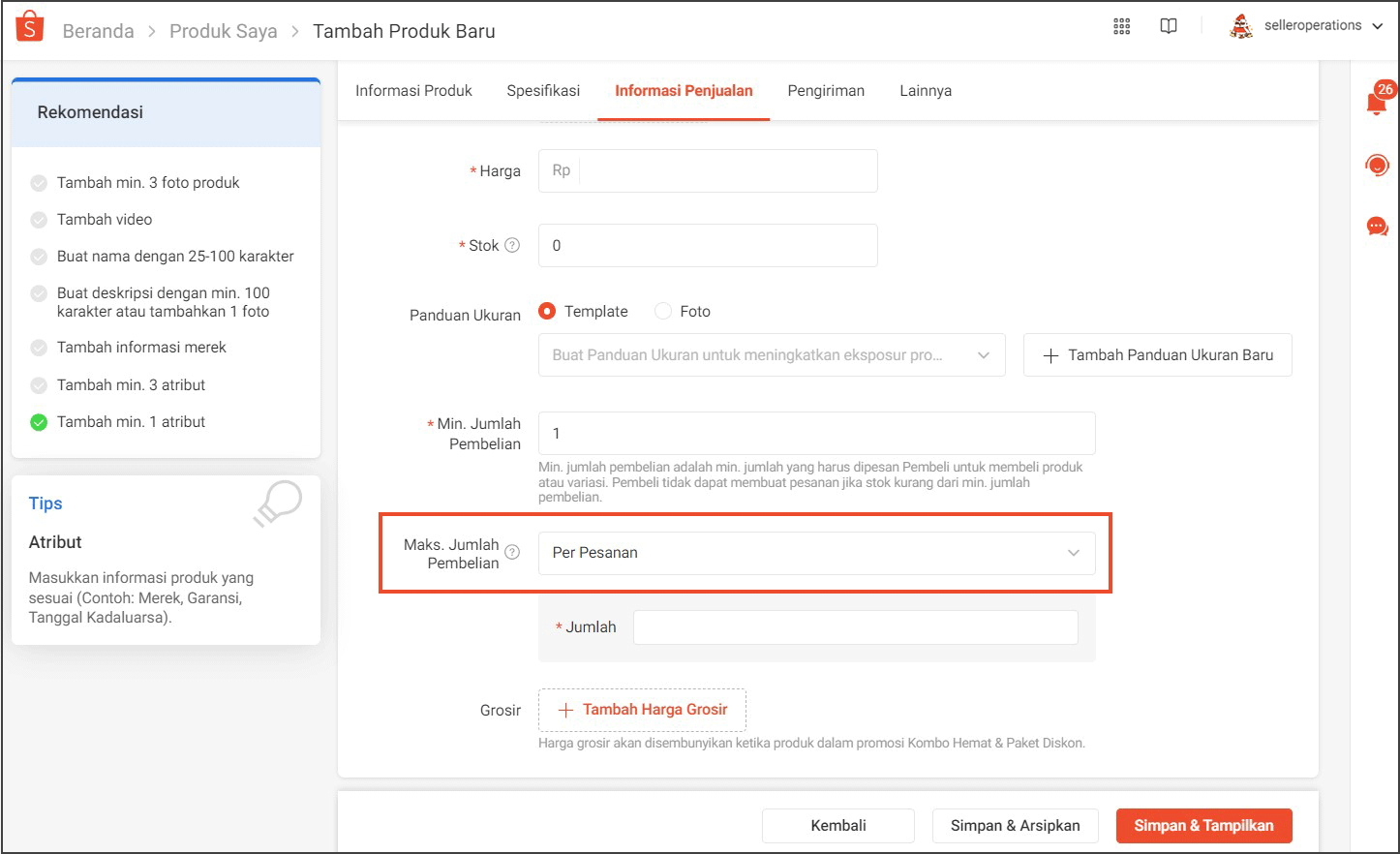 Meng-upload Daftar Produk | Pusat Edukasi Penjual Shopee Indonesia