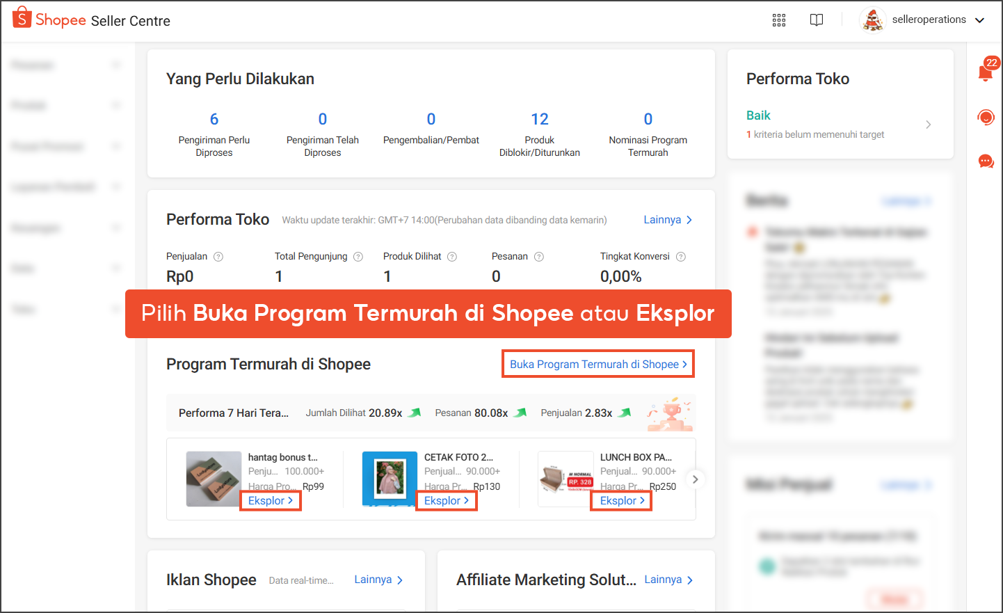 Bergabung dalam Program Garansi Harga Terbaik | Pusat Edukasi Penjual Shopee Indonesia