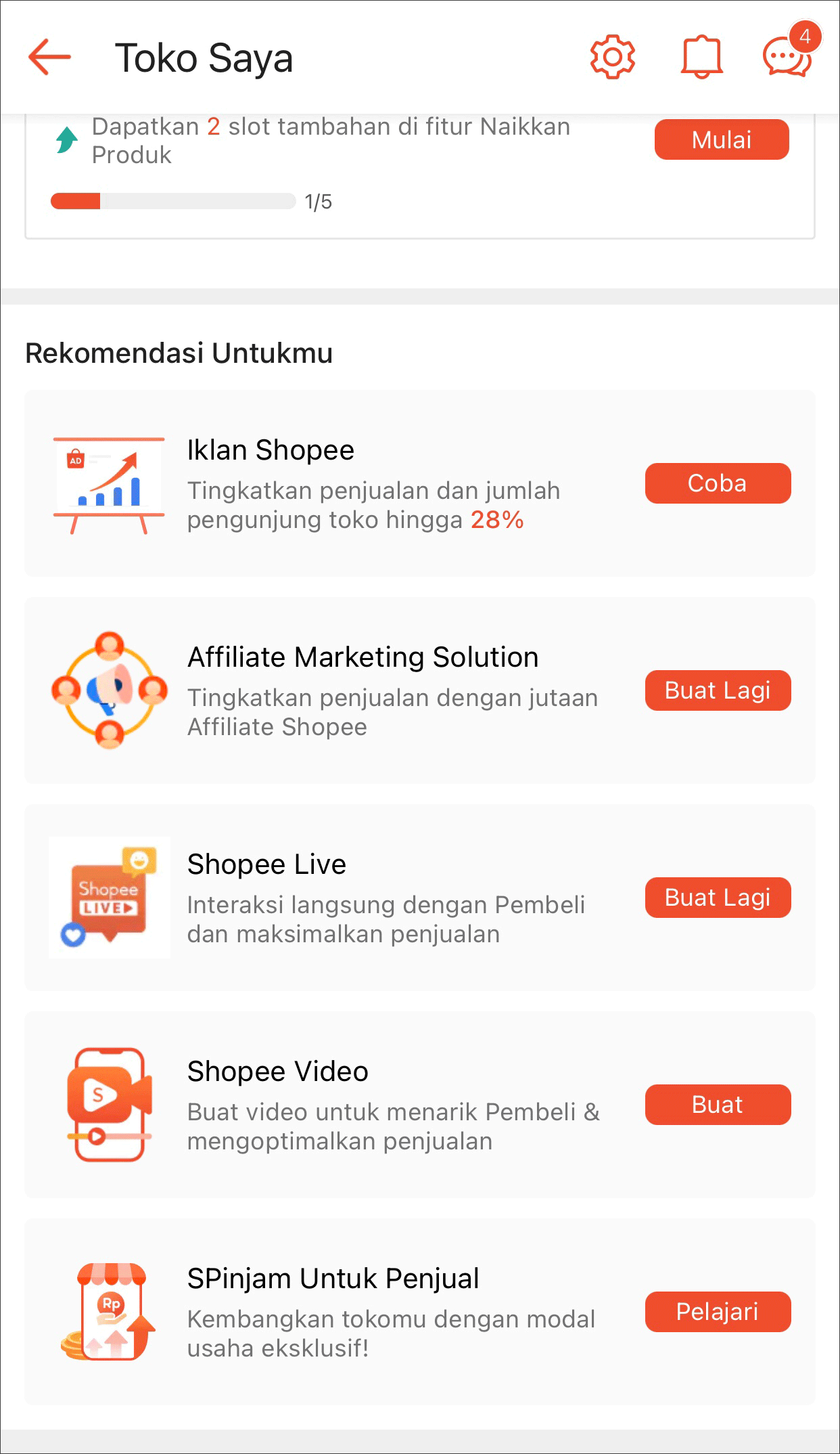 Tab Rekomendasi Untukmu di Aplikasi Shopee | Pusat Edukasi Penjual ...