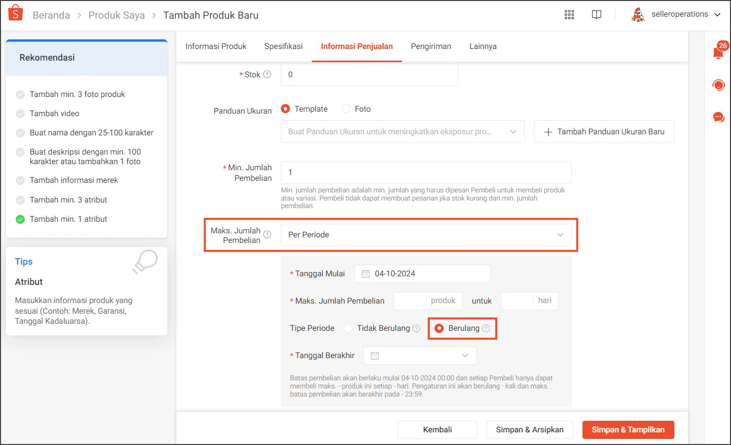 Meng-upload Daftar Produk | Pusat Edukasi Penjual Shopee Indonesia