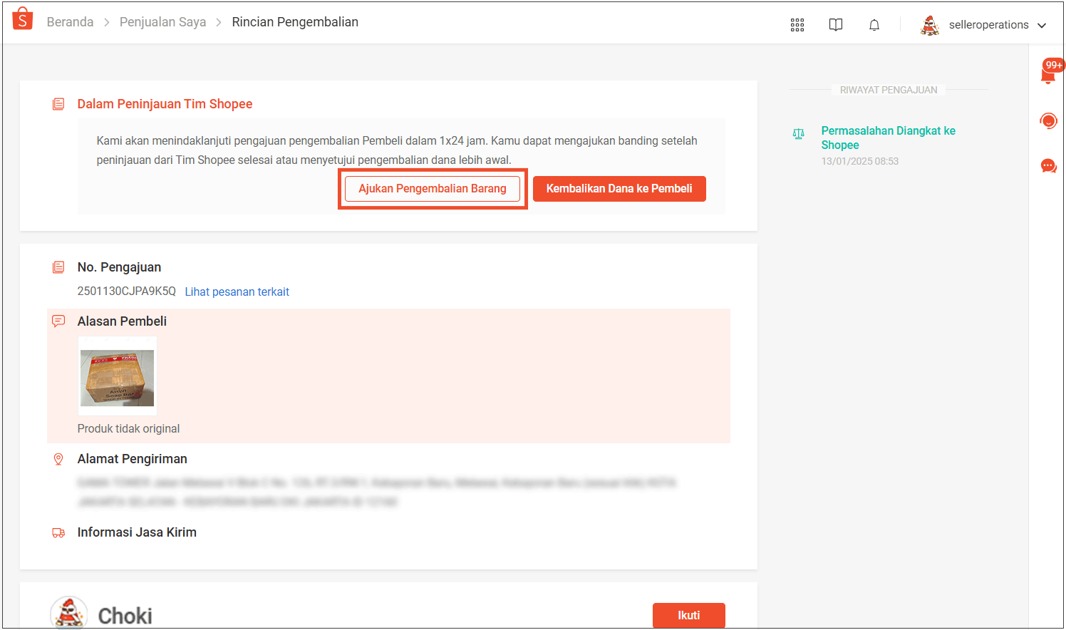 Merespons Pengajuan Pengembalian Barang/Dana | Pusat Edukasi Penjual Shopee Indonesia