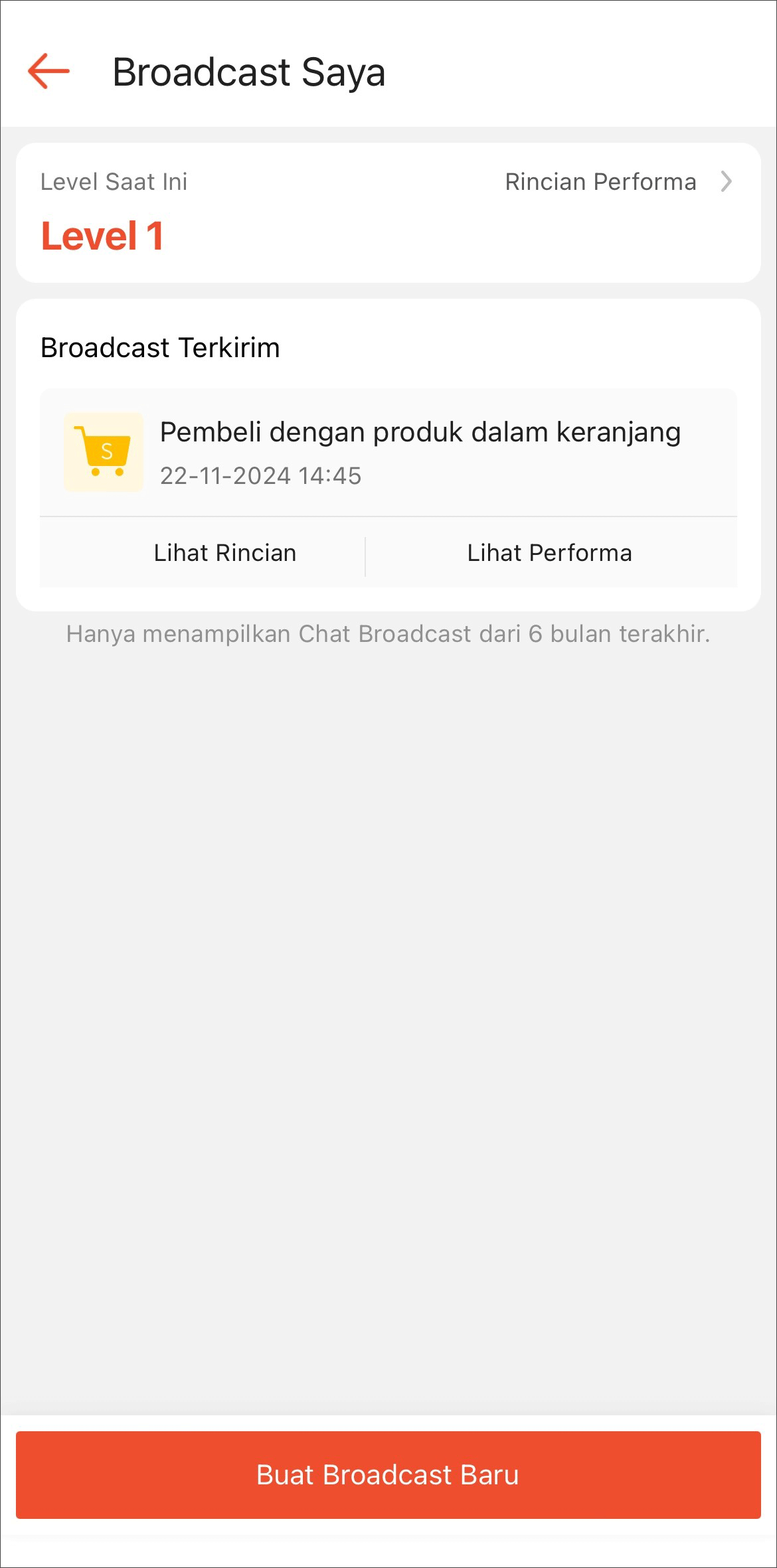 Melihat Performa dan Cara Meningkatkan Kuota Chat Broadcast | Pusat ...
