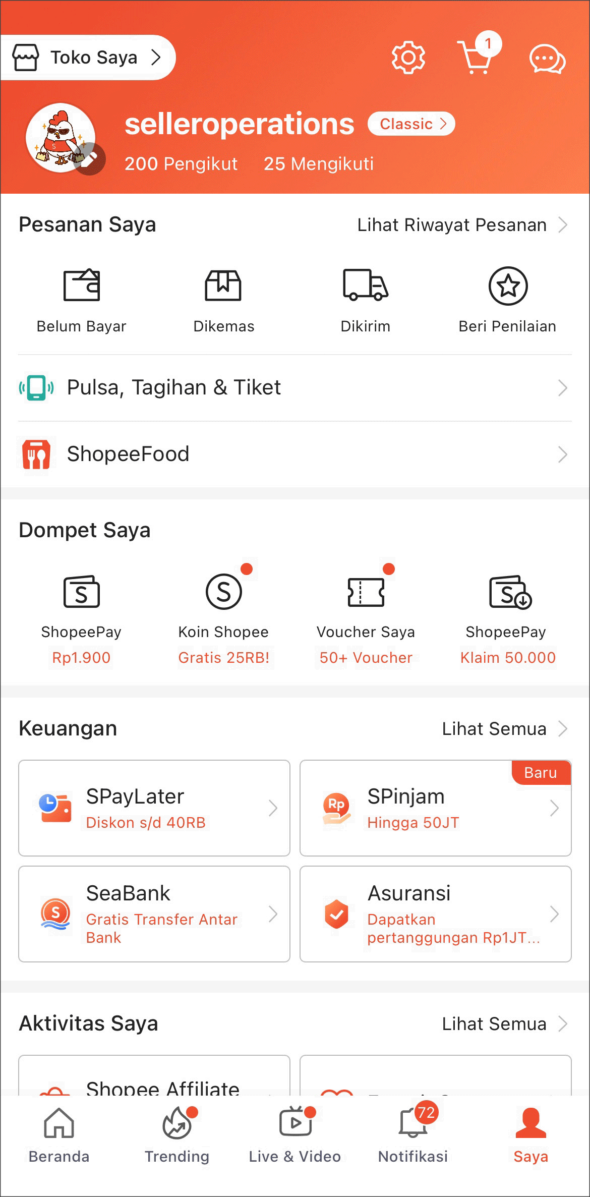Halaman Pusat Promosi | ID Pusat Edukasi Penjual [Shopee]