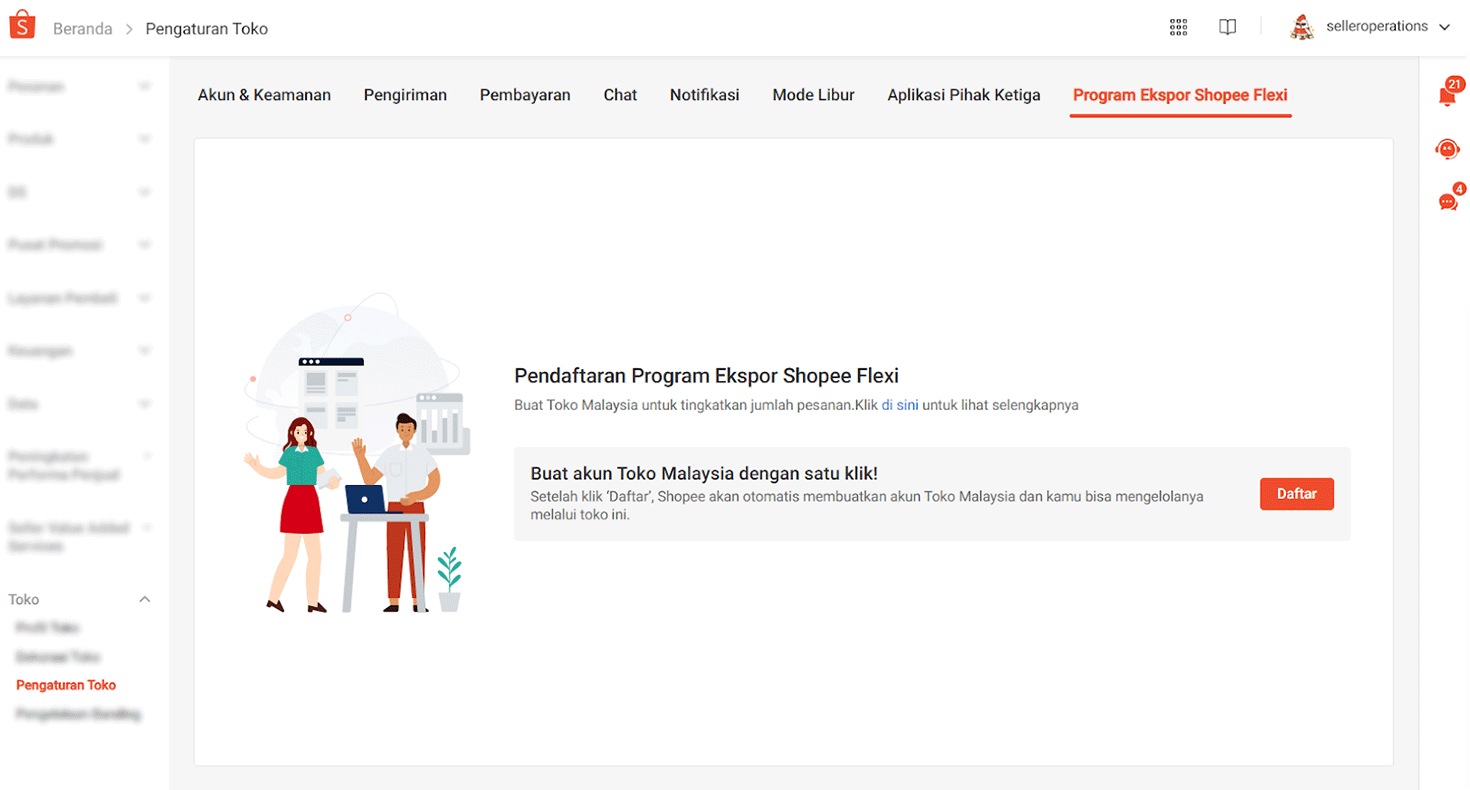 Mekanisme dan Cara bergabung Program Ekspor Shopee FLEXI | Pusat Edukasi Penjual Shopee Indonesia