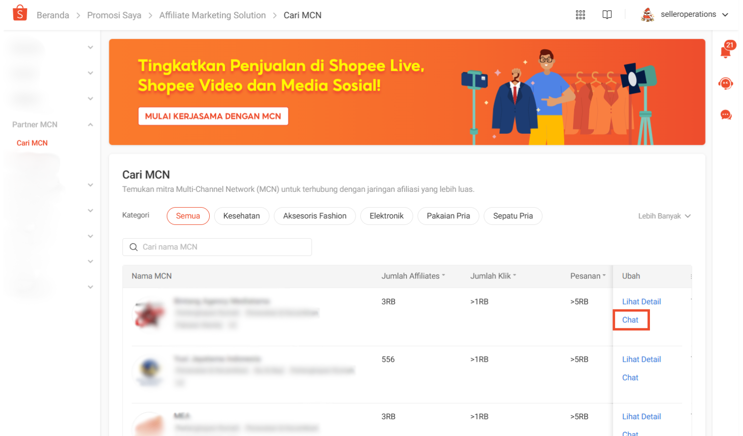 Cara Bekerja Sama dengan MCN di Affiliate Marketing Solution | Pusat Edukasi Penjual Shopee ...